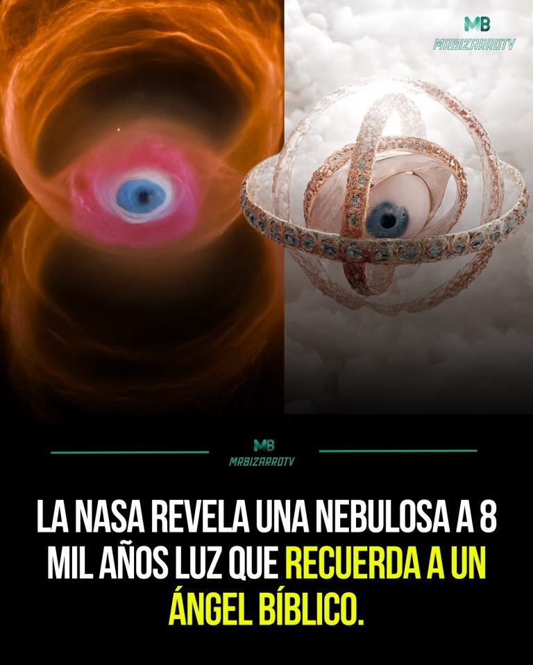La NASA revela una nebulosa a 8mil años luz que recuerda un ángel ...